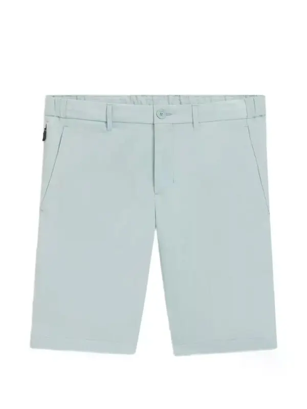 BOSS Buttoned Easy-iron Shorts - Blue