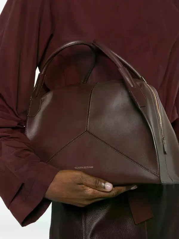 Victoria Beckham Plié Leather Tote