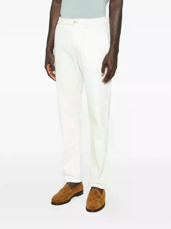 Canali Contrast-trim Trousers
