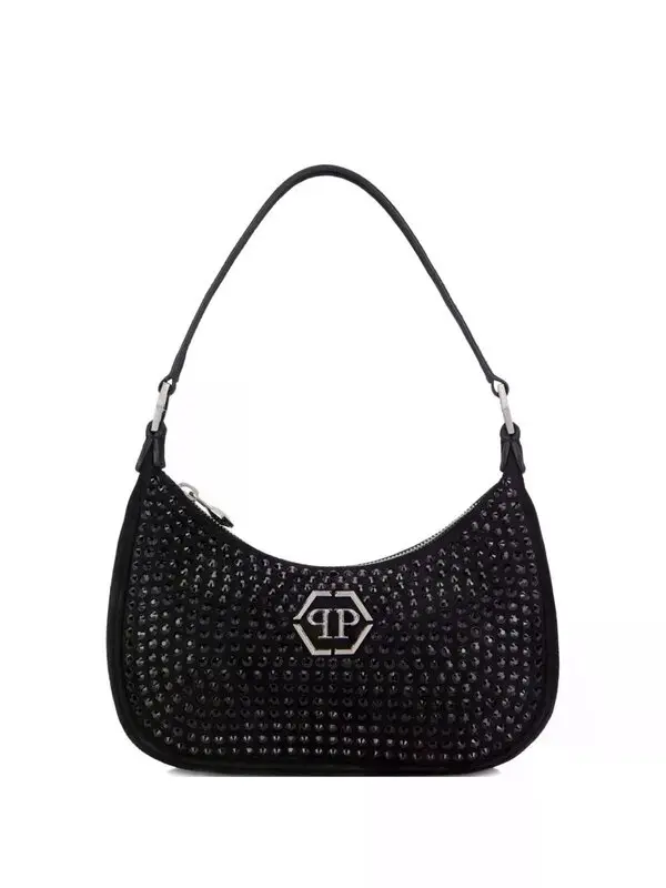 Philipp Plein Strass-embellished Top-zip Shoulder Bag