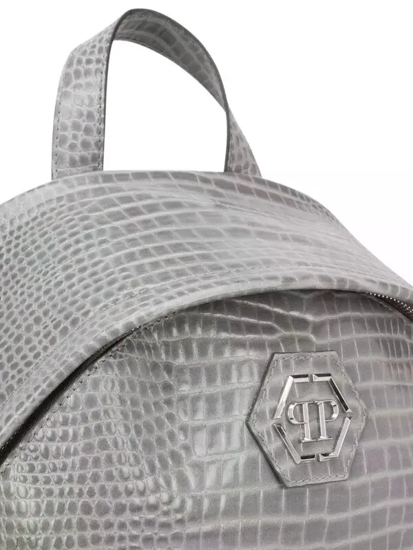 Philipp Plein Top-handle Leather Backpack