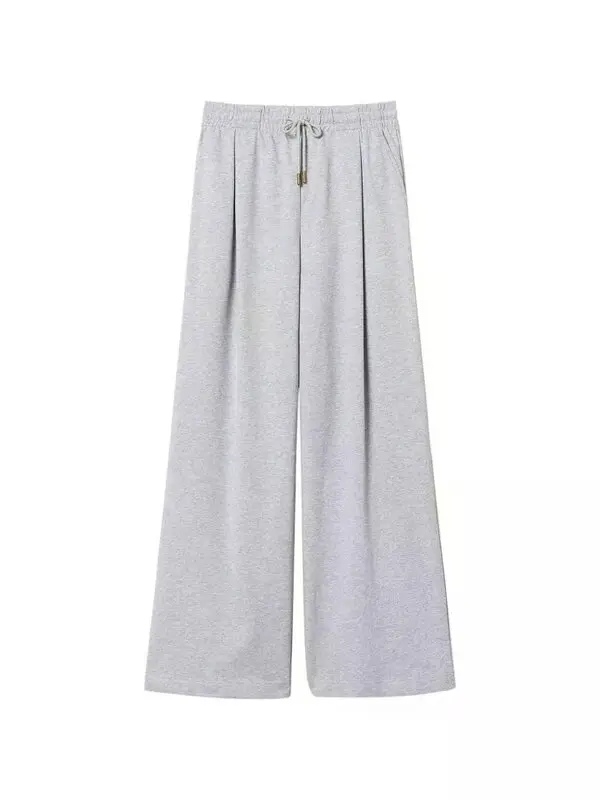 TWINSET Drawstring Wide Leg Trousers