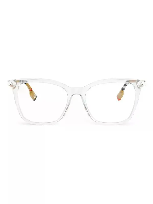 Burberry Square Frame Glasses - White