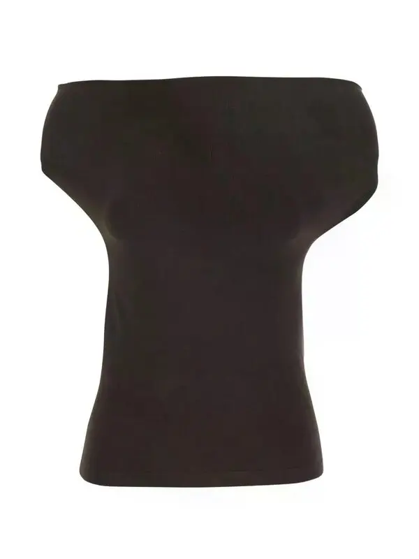 SEMICOUTURE Angels Shoulder-pad Top