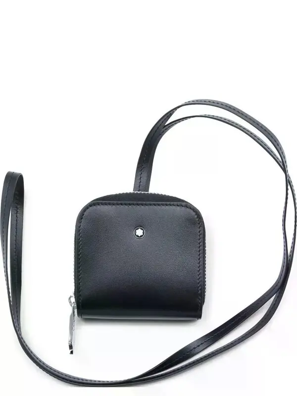 Montblanc Lanyard Zip Cardholder - Black