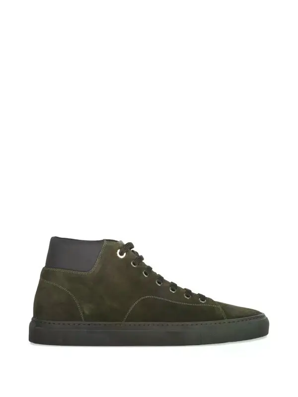 MOORER Florian High-top Sneakers - Green