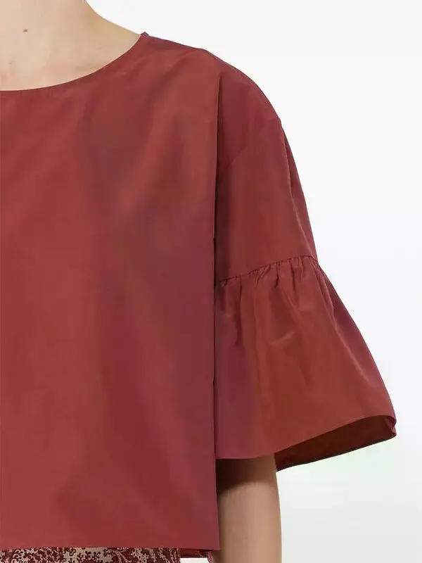 Max Mara Wkdbreak Ruffled Blouse