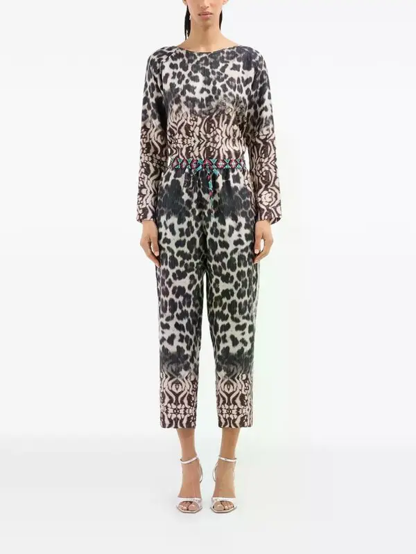 PIERRE-LOUIS MASCIA Printed Trousers