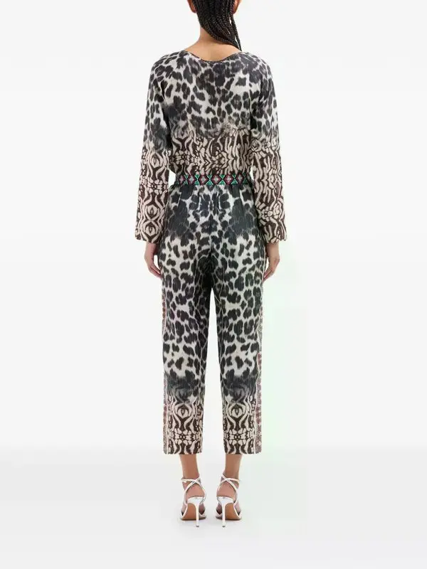 PIERRE-LOUIS MASCIA Printed Trousers