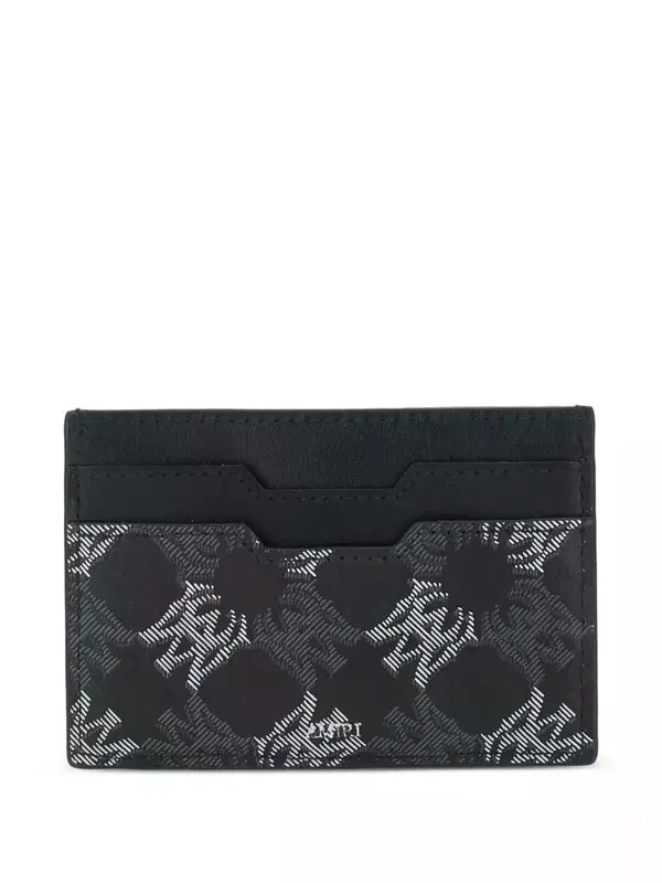 Amiri Patterned Logo Cardholder