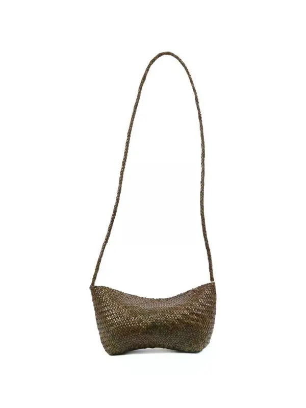 Dragon Diffusion Corsina Diagonal Weave Shoulder Bag