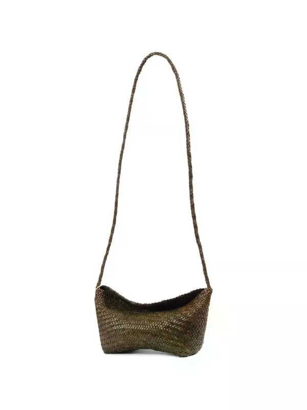 Dragon Diffusion Corsina Diagonal Weave Shoulder Bag