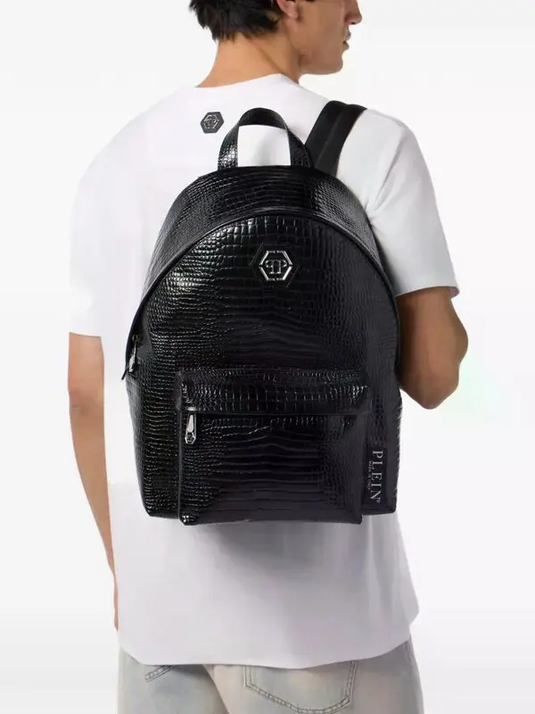 Philipp Plein Top-handle Leather Backpack