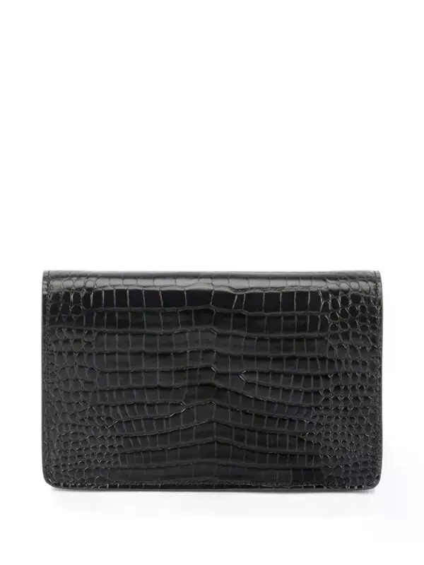 Philipp Plein Logo-detail Chain-strap Clutch - Black