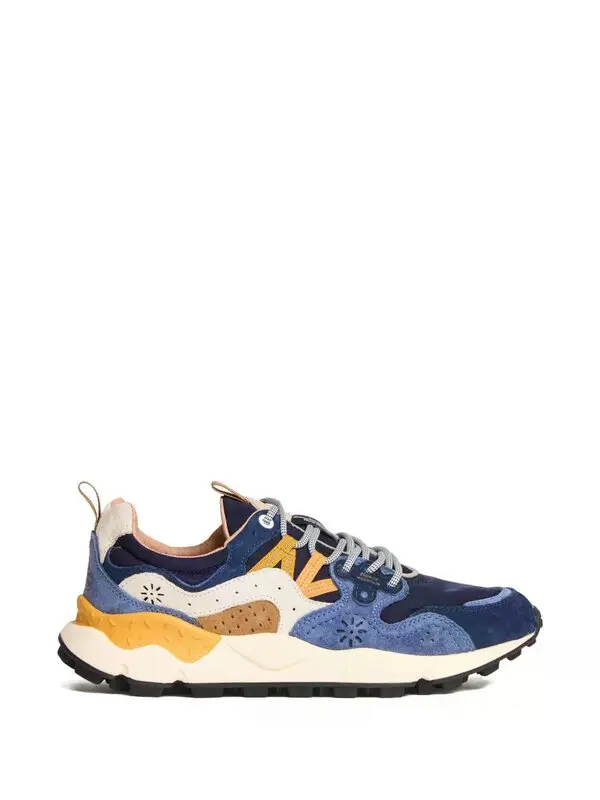FLOWER MOUNTAIN Yamano 3 Suede Sneakers - Blue