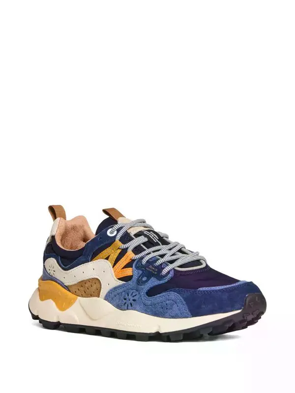 FLOWER MOUNTAIN Yamano 3 Suede Sneakers - Blue