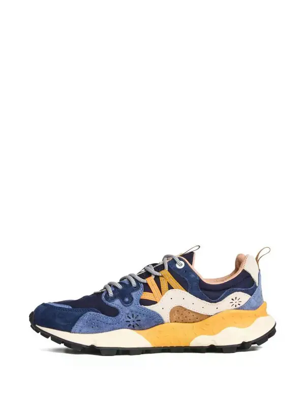 FLOWER MOUNTAIN Yamano 3 Suede Sneakers - Blue