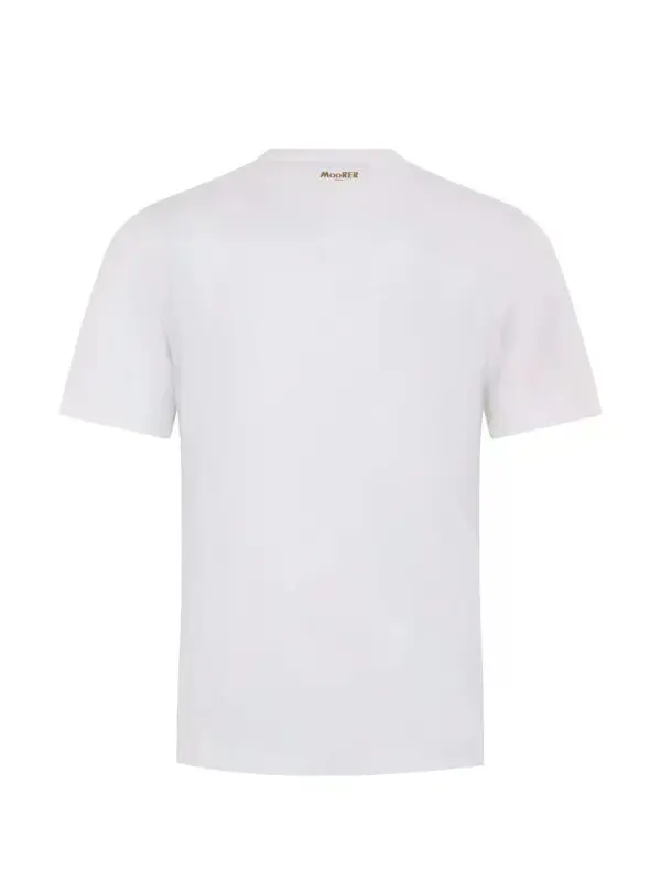 MOORER Henley-neck T-shirt