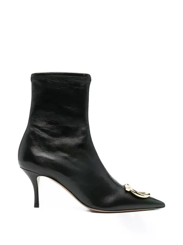 FERRAGAMO Gancini Heeled Boots
