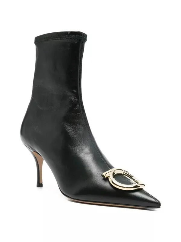 FERRAGAMO Gancini Heeled Boots