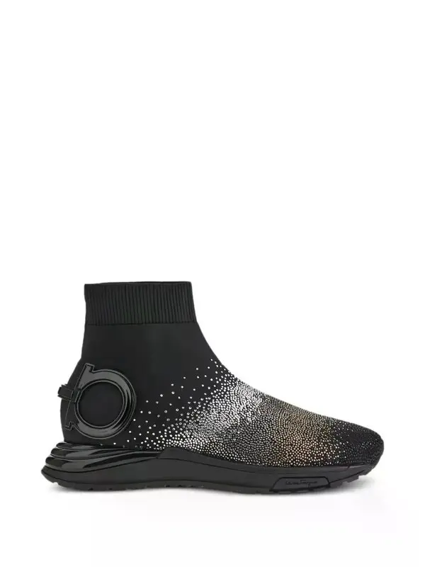 FERRAGAMO Logo-detail Embellished Sneakers