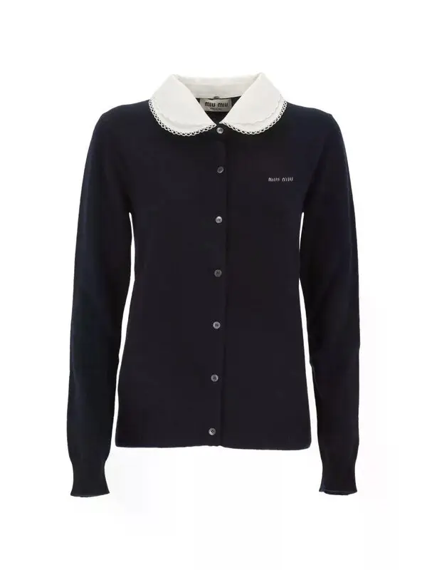 Miu Miu Round-collar Cardigan