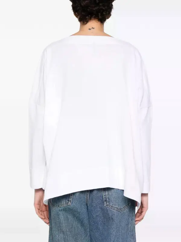 DANIELA GREGIS Cotton Sweater - White