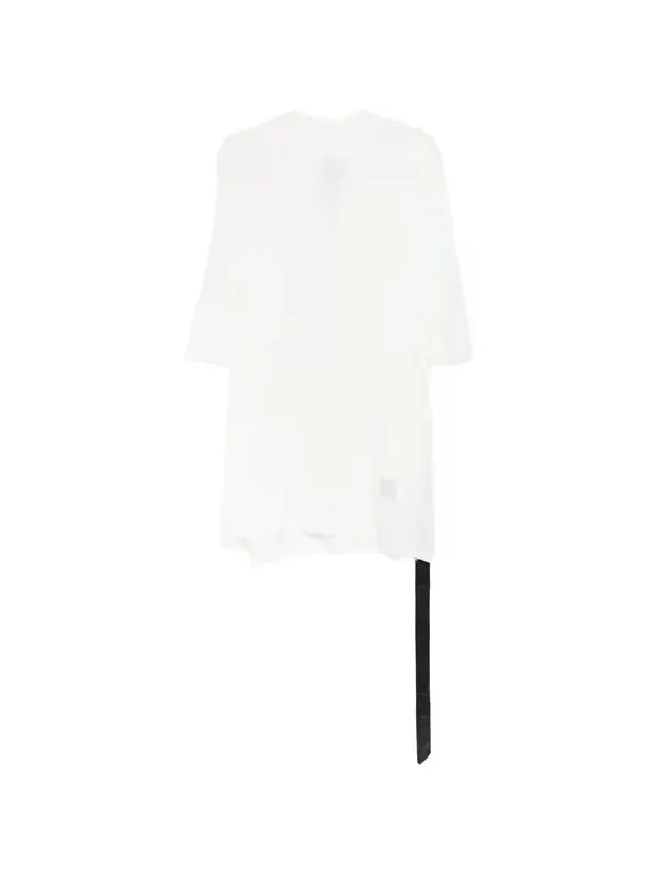 Rick Owens Ribbon Detail T-shirt - White