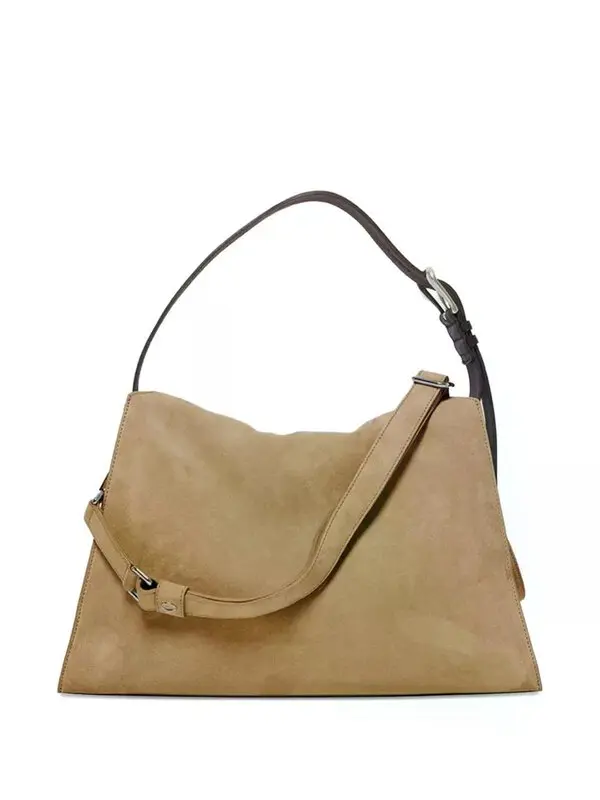 ORTIGNI Medium Trinity Leather Shoulder Bag