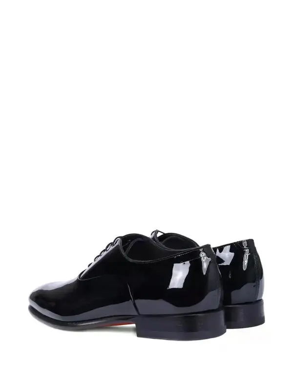 Santoni Almond-toe Oxford Shoes