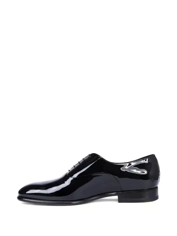 Santoni Almond-toe Oxford Shoes