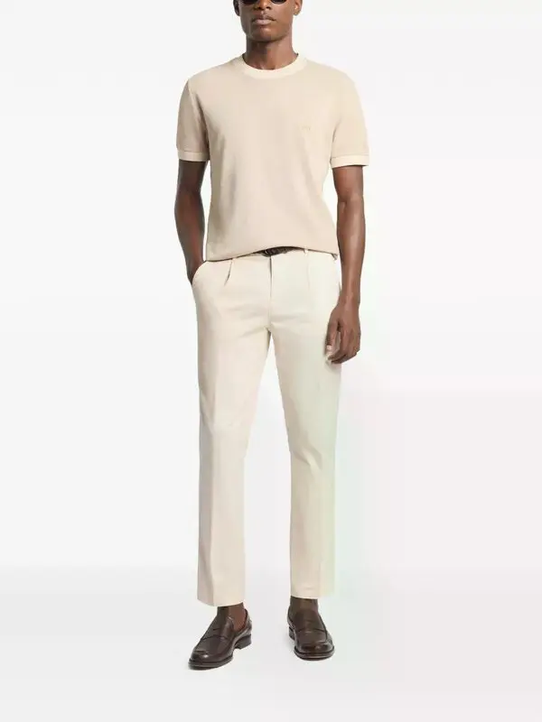 FAY Piquet Ribbed T-shirt