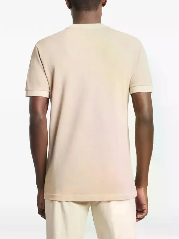 FAY Piquet Ribbed T-shirt