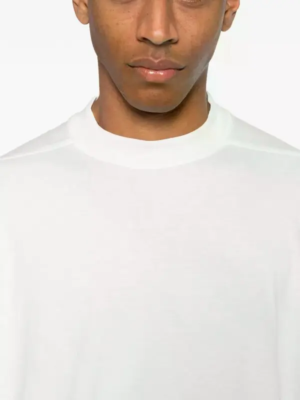 Rick Owens Crew-neck Short-sleeve T-shirt - White