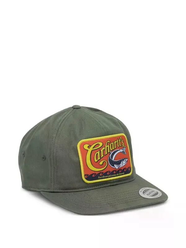 Carhartt Work In Progress Patch-detail Baseball Cap - Green