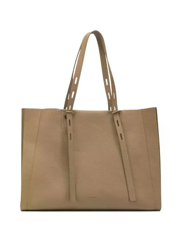 MINOBOSSI Leather Tote Bag