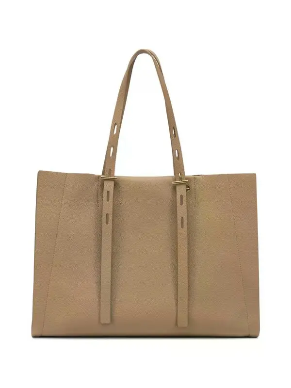 MINOBOSSI Leather Tote Bag