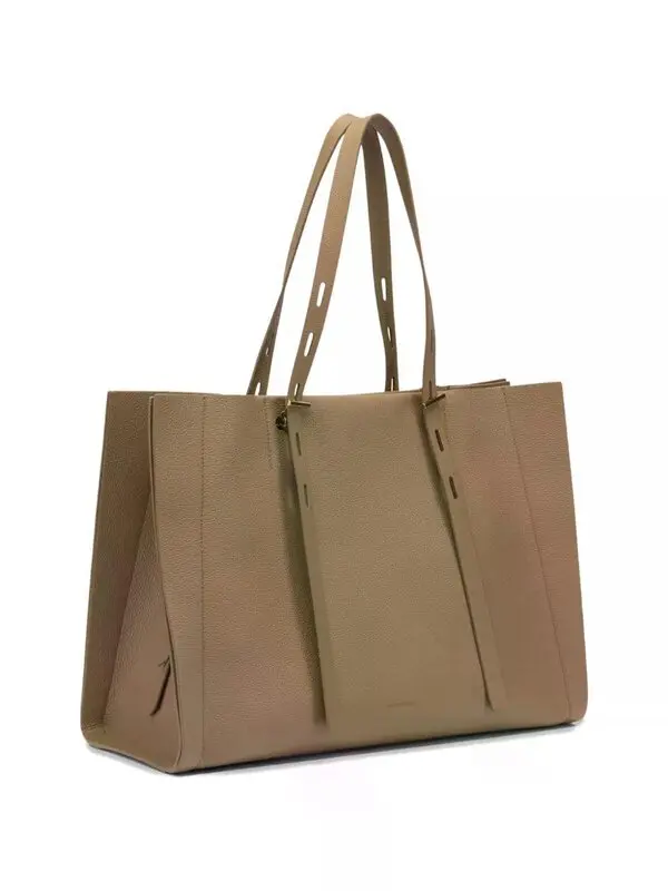 MINOBOSSI Leather Tote Bag