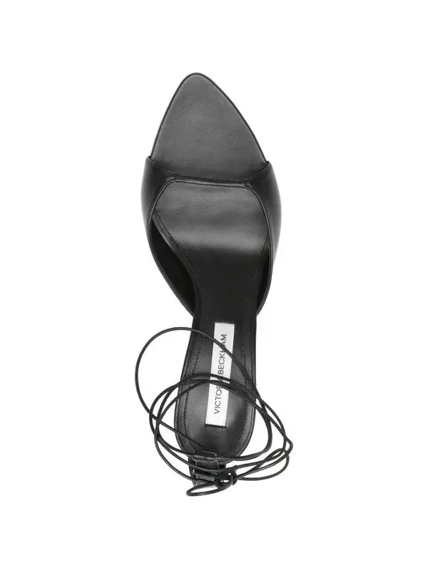 Victoria Beckham Stiletto-heel Sandals - Black