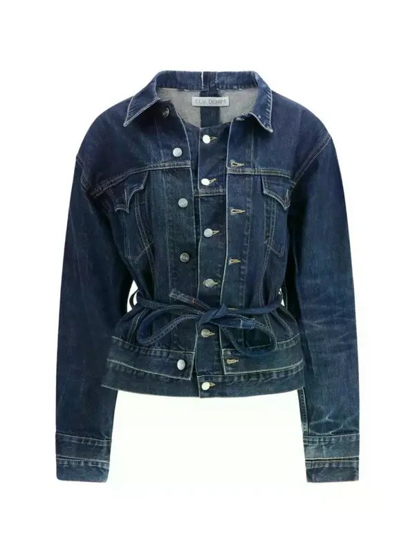 E.L.V. DENIM Belted Ridley Jacket