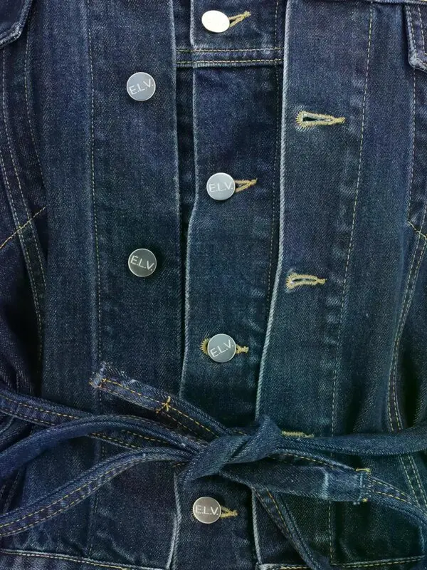 E.L.V. DENIM Belted Ridley Jacket