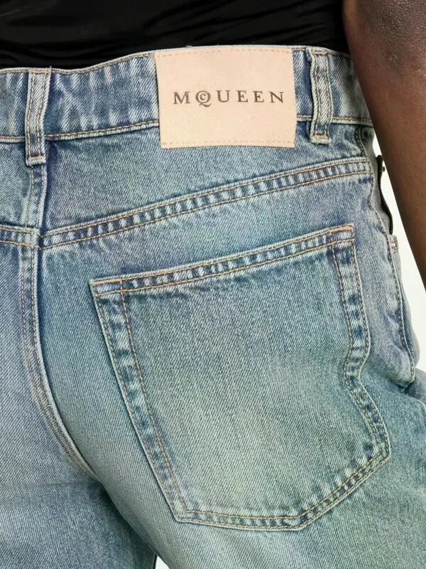 Alexander McQueen Five-pocket Jeans