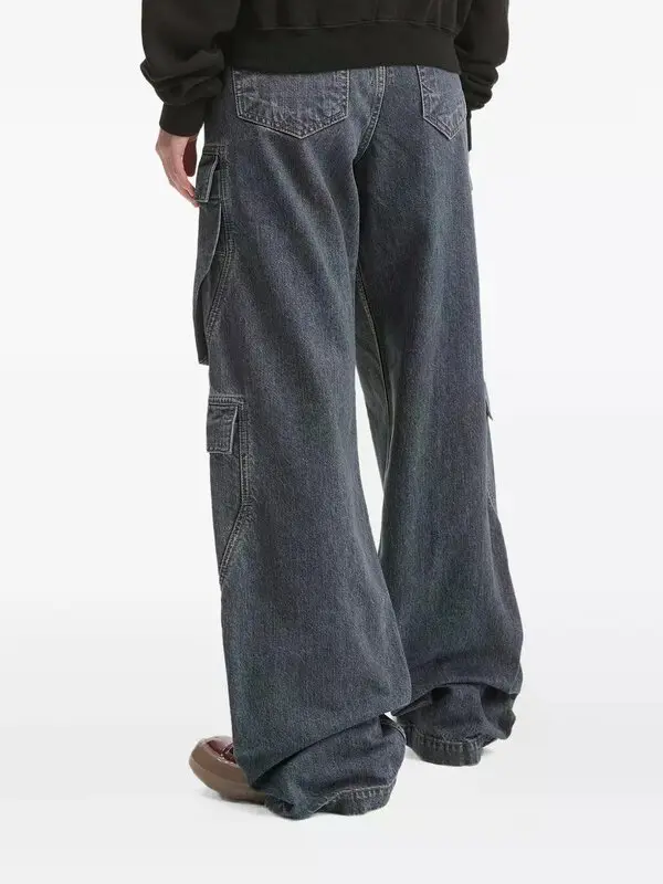 Rick Owens Washed Cargo Jeans