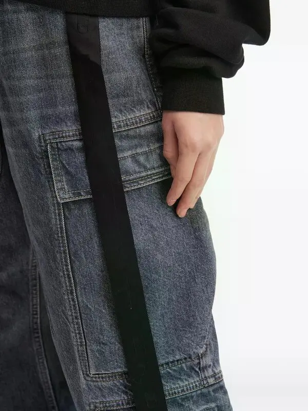 Rick Owens Washed Cargo Jeans