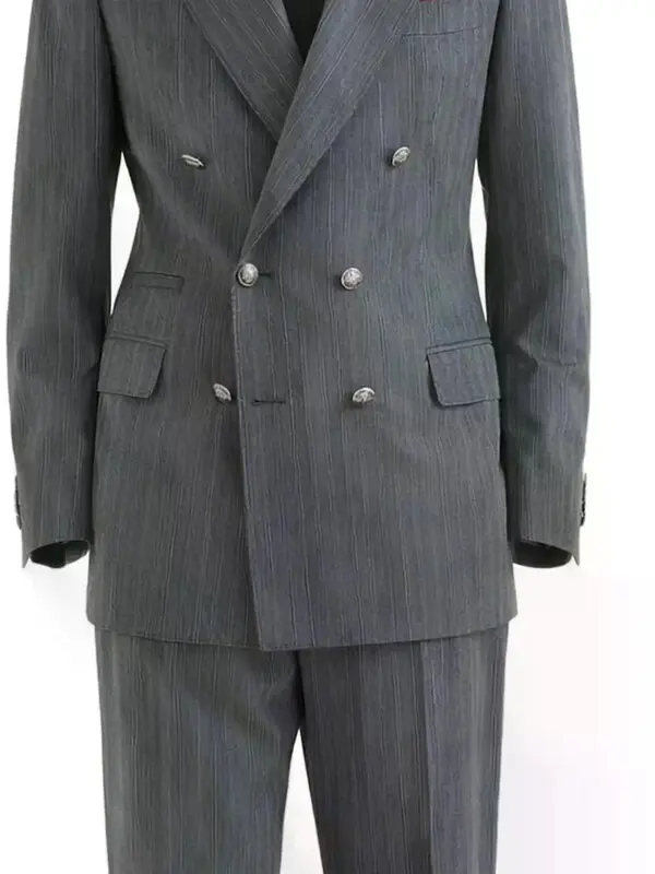 Brunello Cucinelli Pinstripe Double-breasted Suit