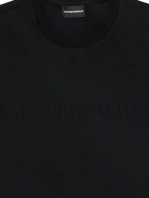 Emporio Armani Embossed Crew-neck T-shirt