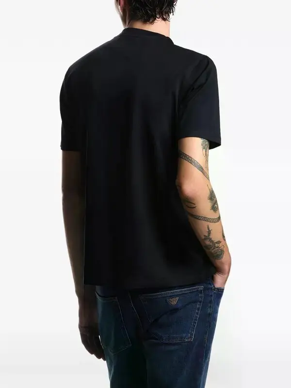 Emporio Armani Embossed Crew-neck T-shirt