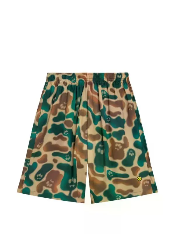BARROW Camouflage Drawstring Shorts