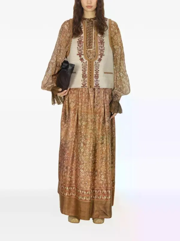 INTO THE EAST Beaded Waistcoat