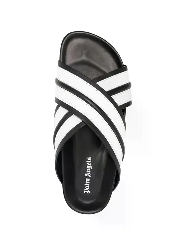 Palm Angels Criss-cross Slip-on Sandals